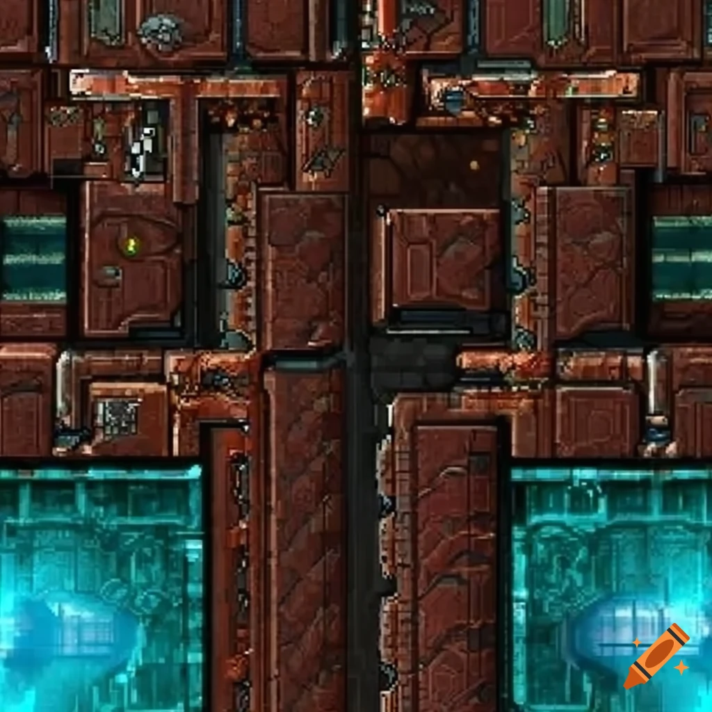 High resolution 2d game tiles from metroid on Craiyon
