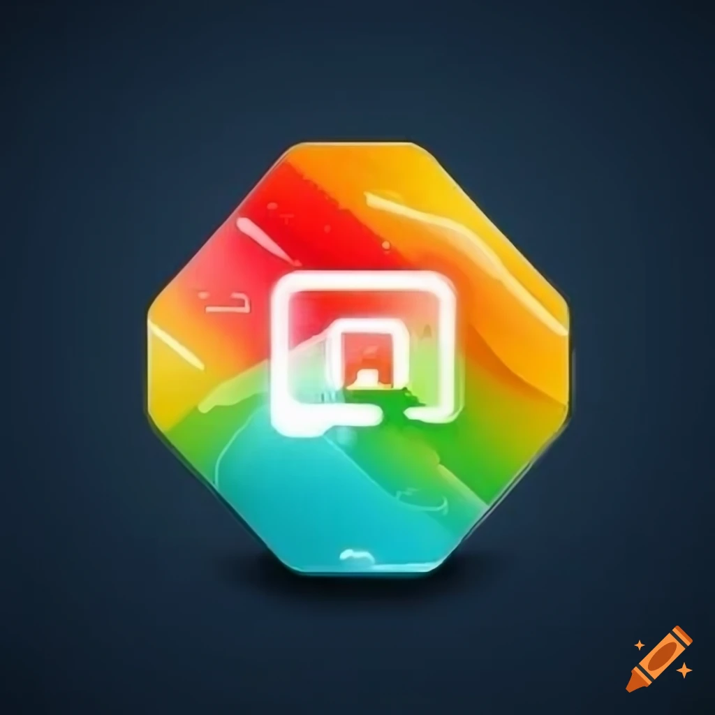 mobile app launcher icon on Craiyon