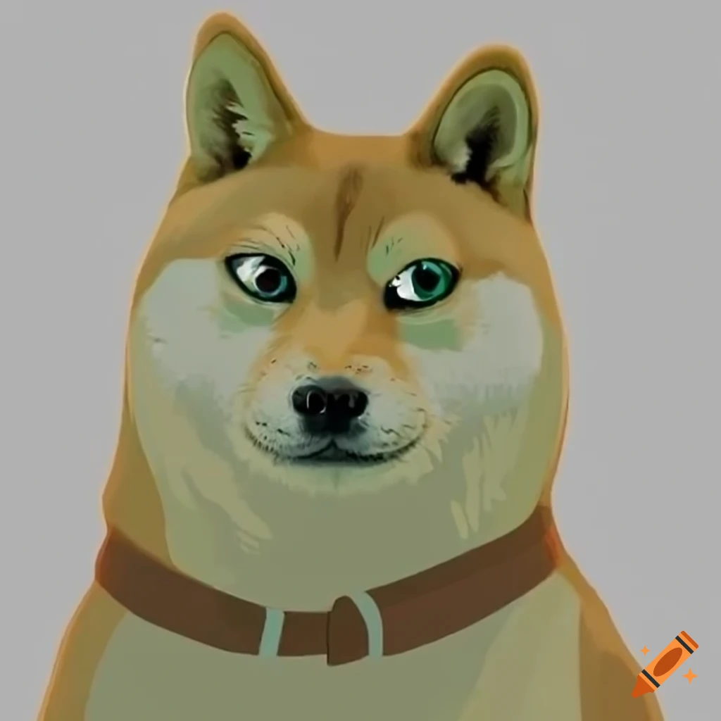Doge meme illustration