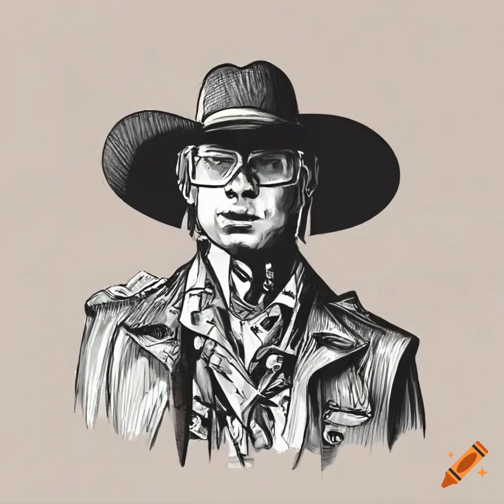 Image of a punk cowboy