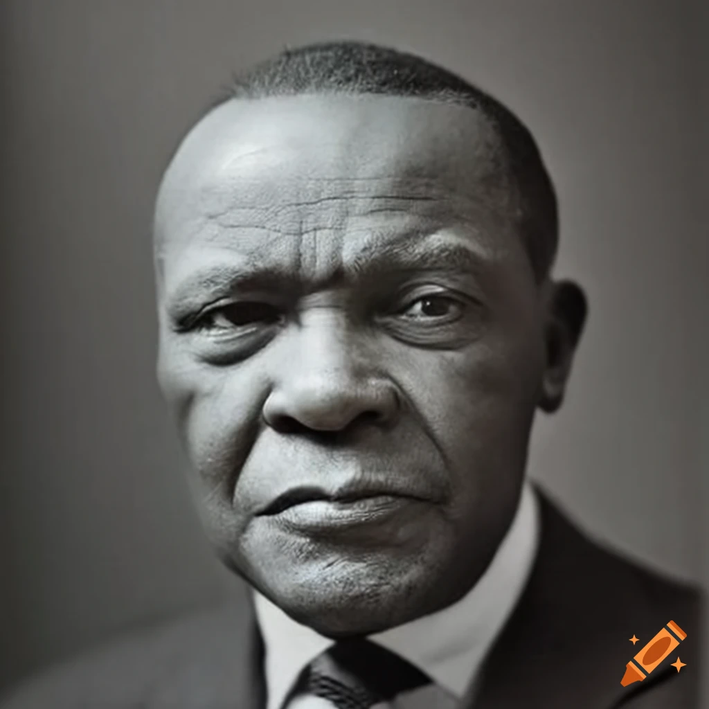 Portrait of hendrik verwoerd, south african politician