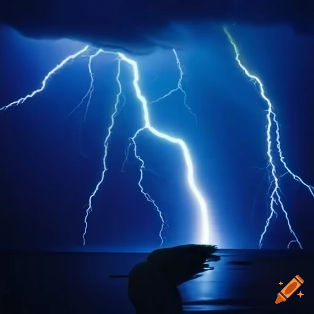 Image Of A Lightning Bolt