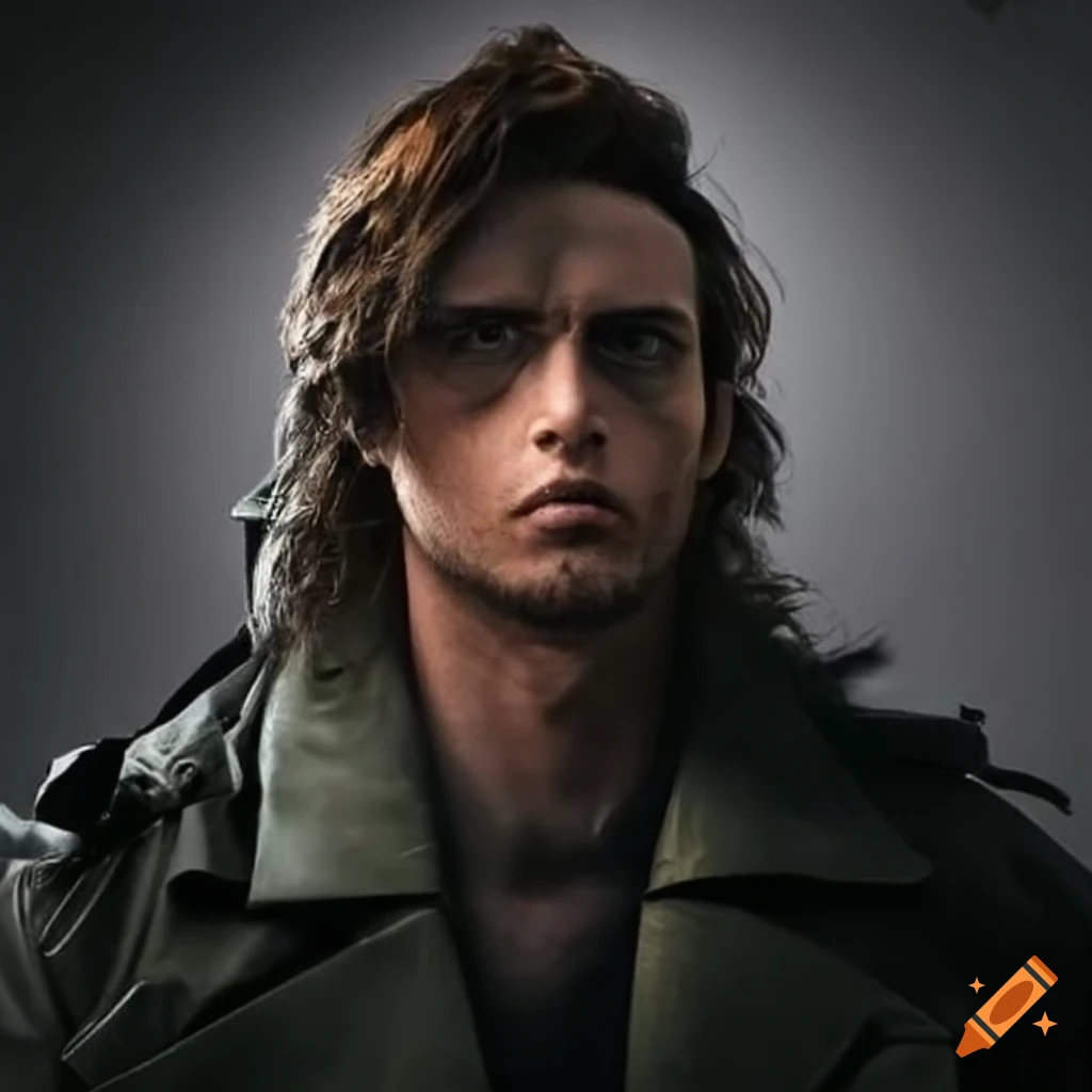 Man with a mullet and pet turtle on Craiyon