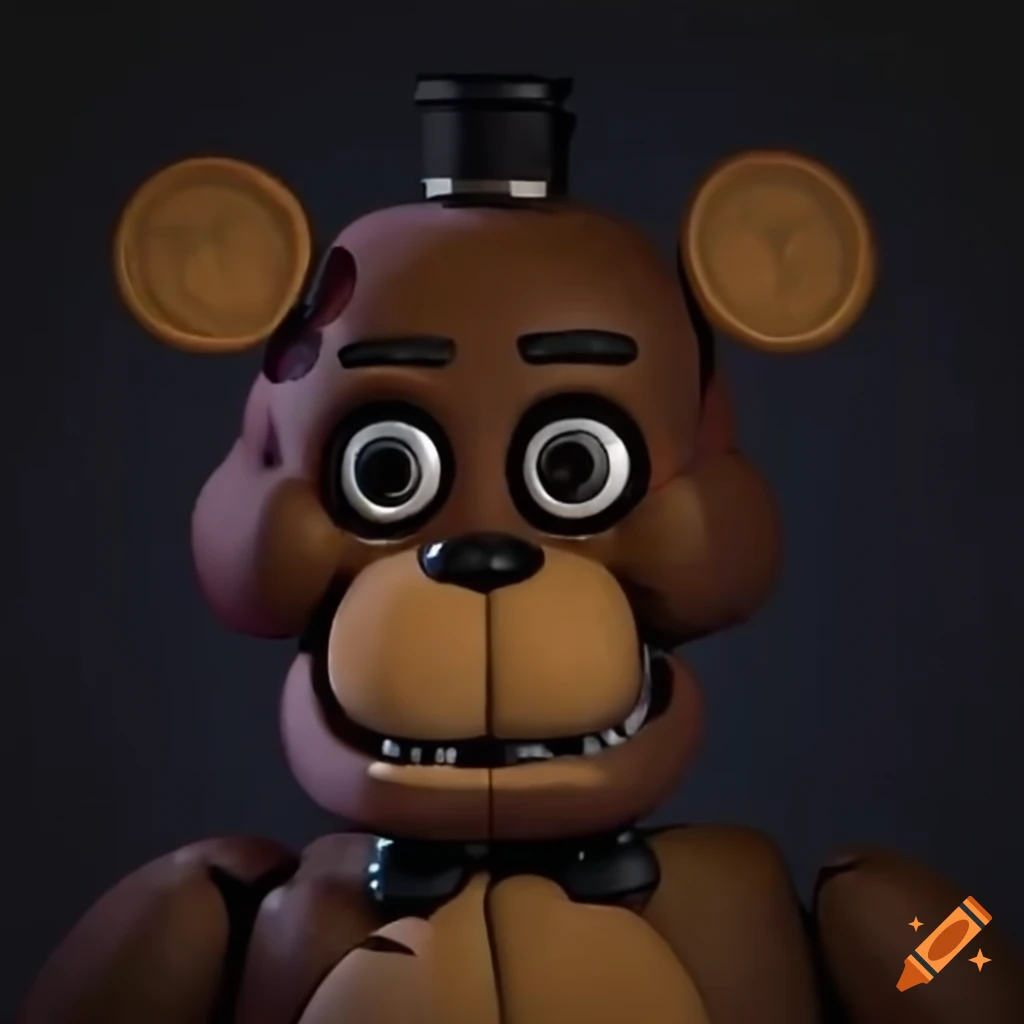 Animatronic bear from fnaf on Craiyon