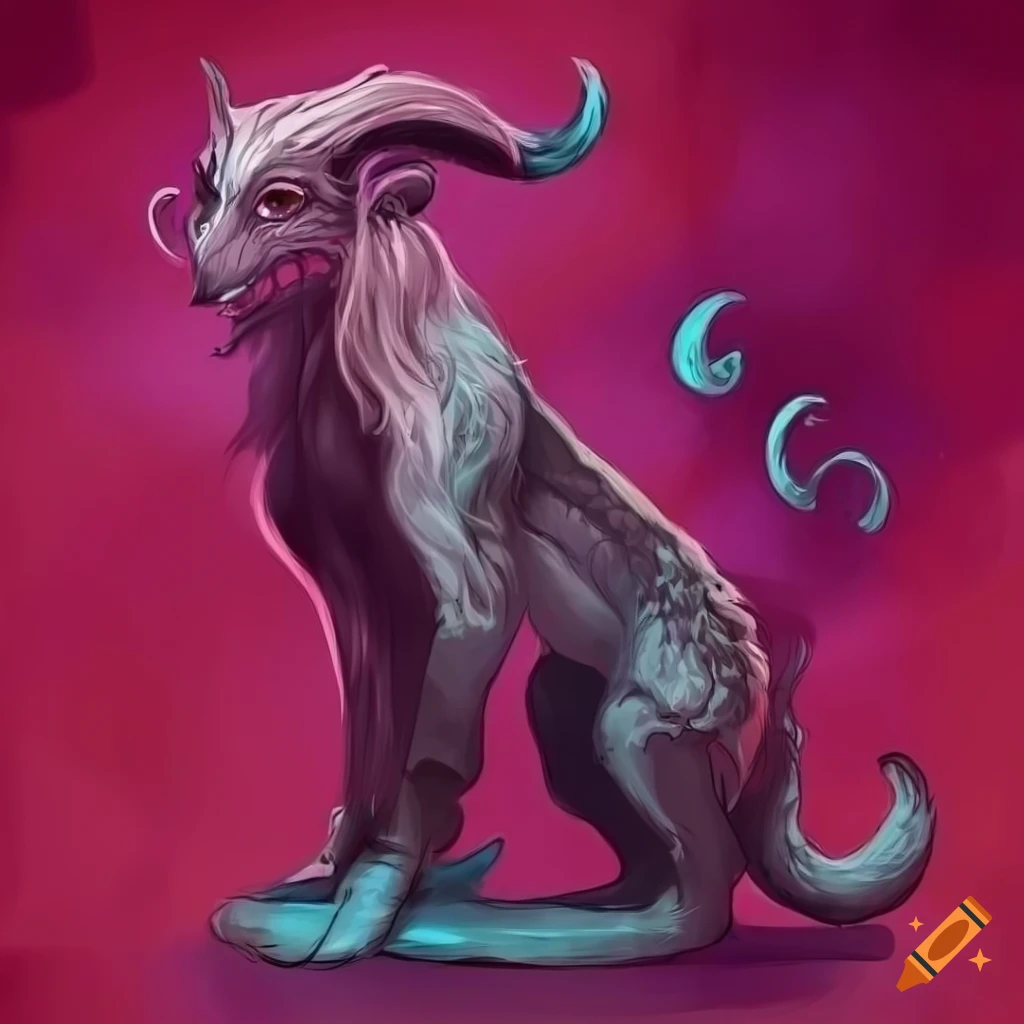 Elegant and graceful mythical creature with kind eyes on Craiyon