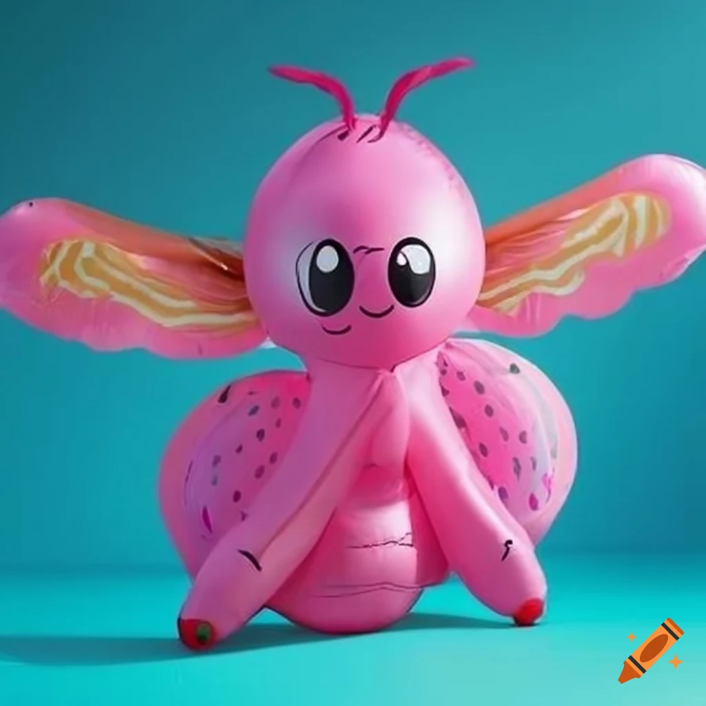 Inflatable tube man decoration on Craiyon