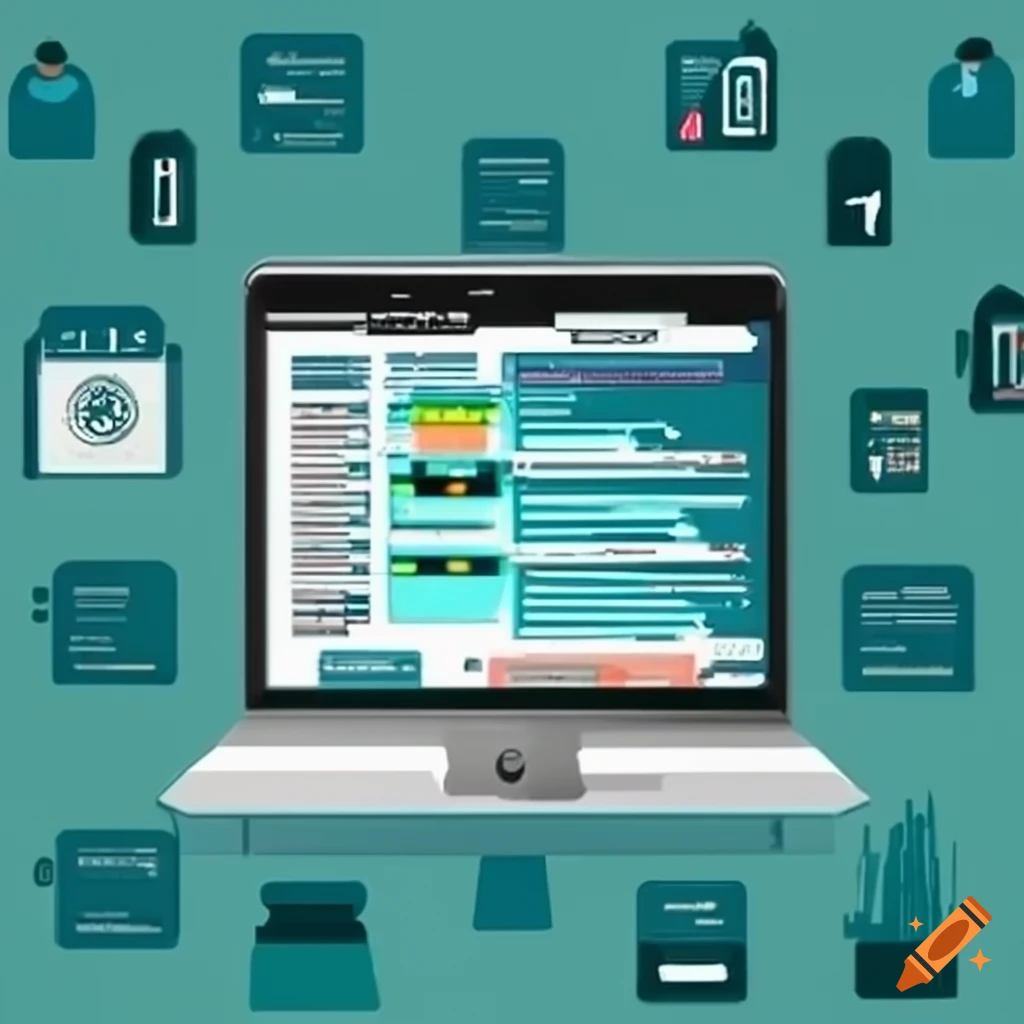 PixelPulse Solutions website landing page screenshot on Craiyon