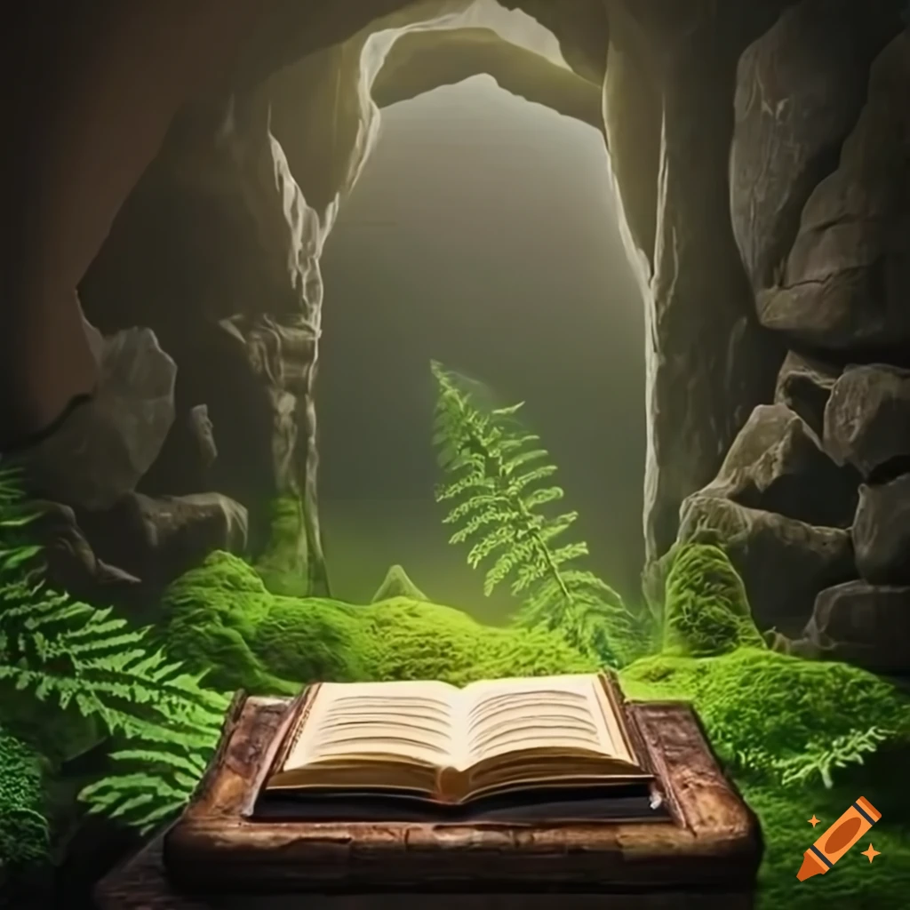 Open story book on Craiyon