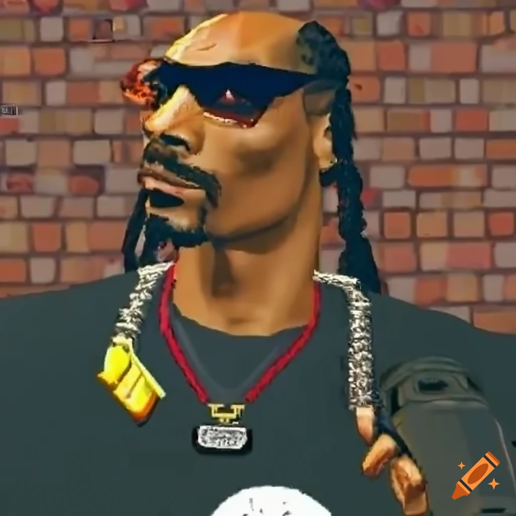Snoop dog in n64-inspired graphics on Craiyon