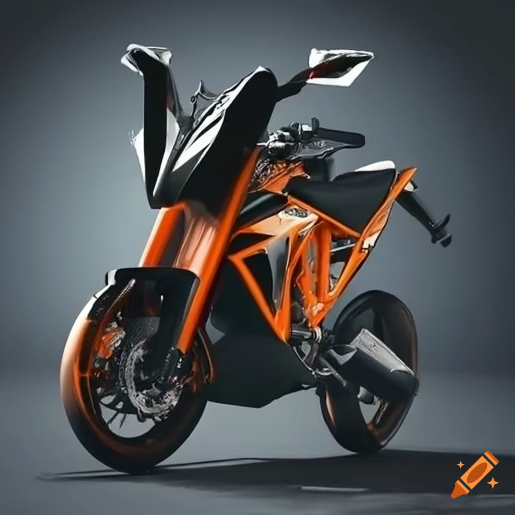 Ktm motorcycle animal design