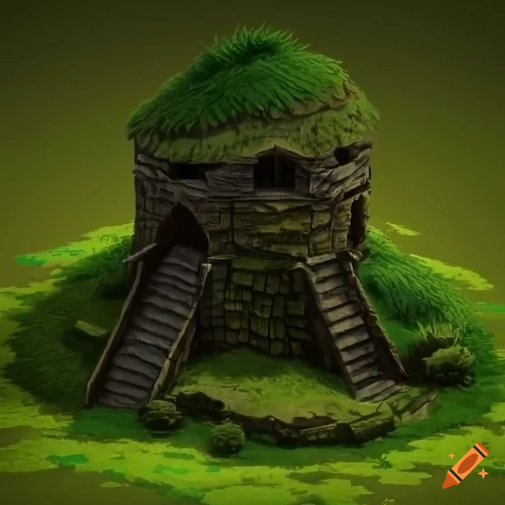Medieval tower in a fantasy rpg game on Craiyon