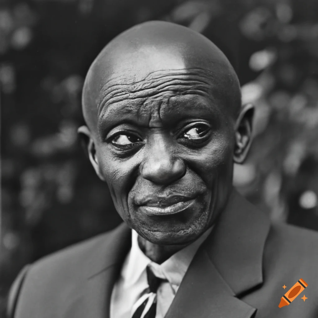 Portrait of grégoire kayibanda, rwandan politician