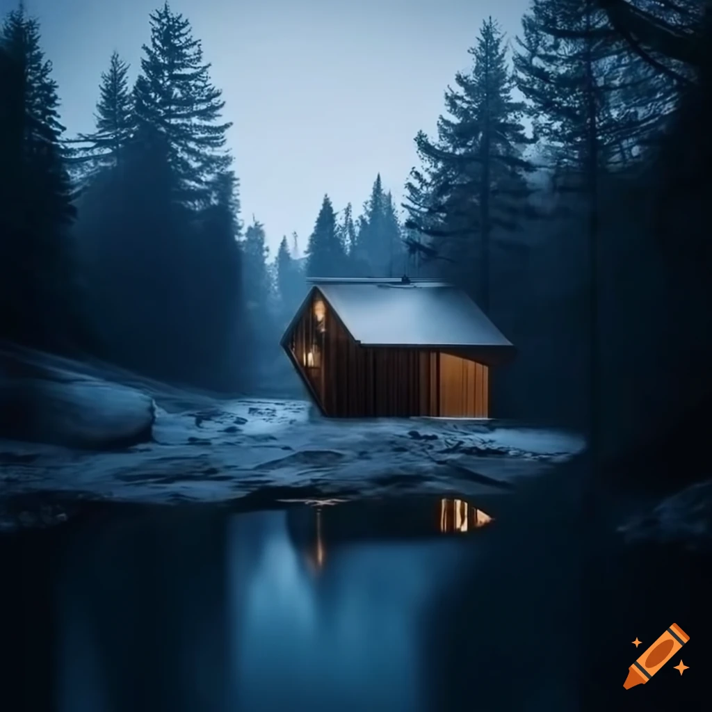 Minimalist cabin architecture