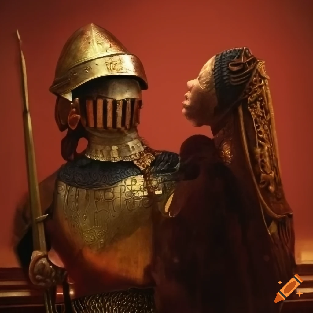 Khufu statue on Craiyon