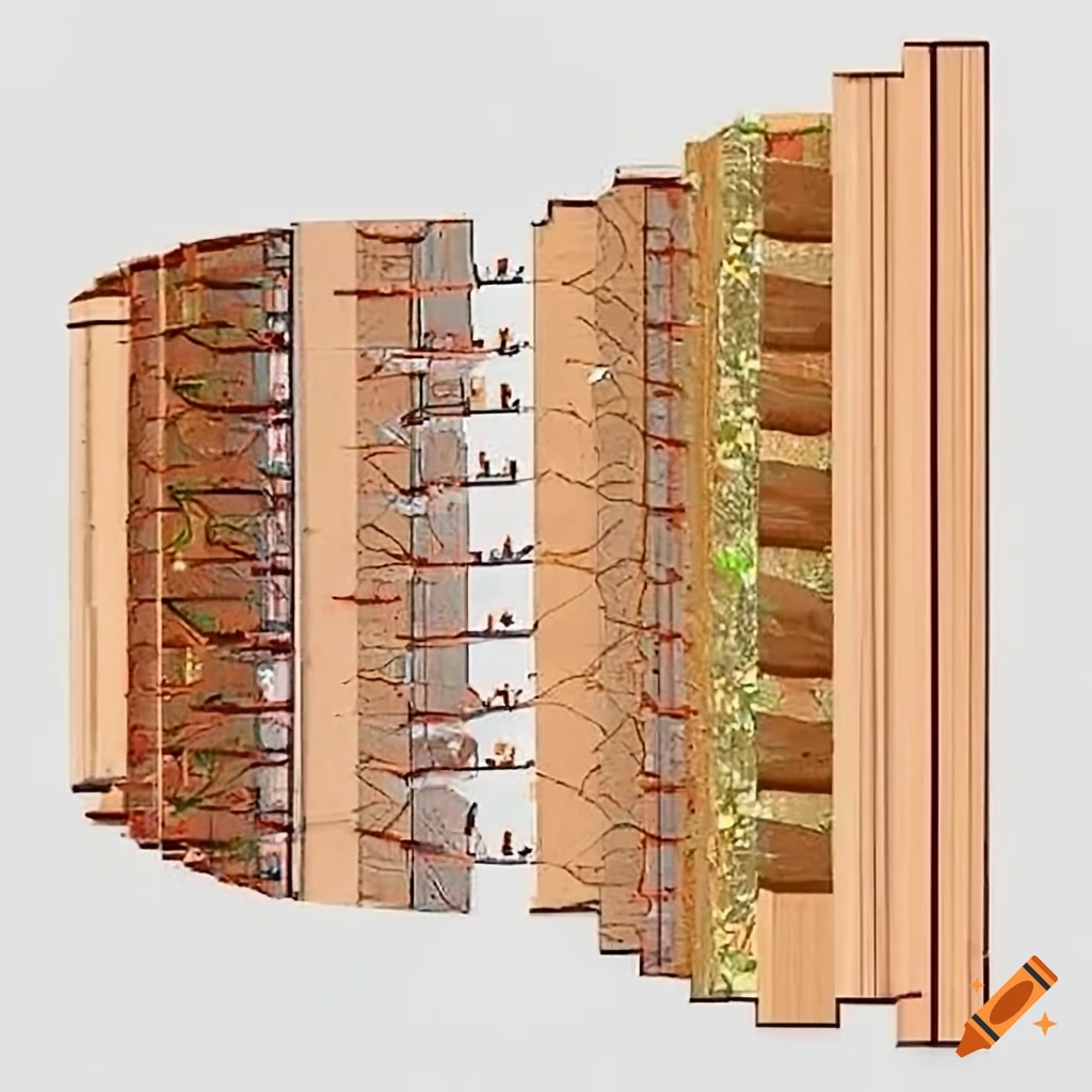 Custom generated structures on Craiyon