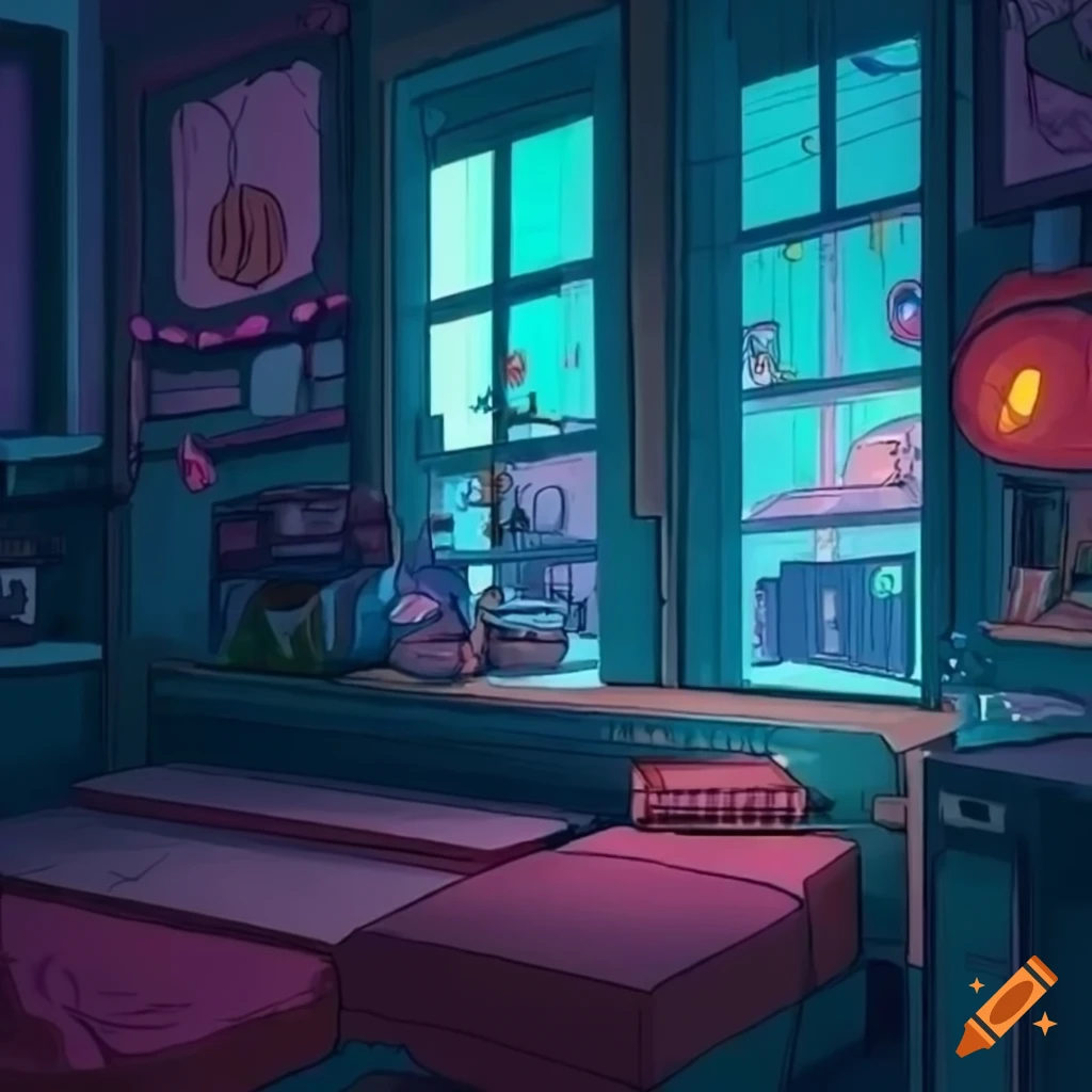 Cozy lofi room