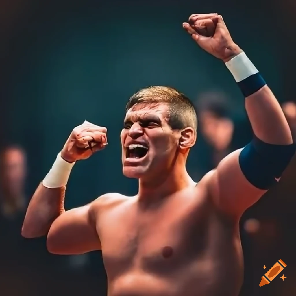 Super middleweight professional wrestler, devon samara posing in a ...