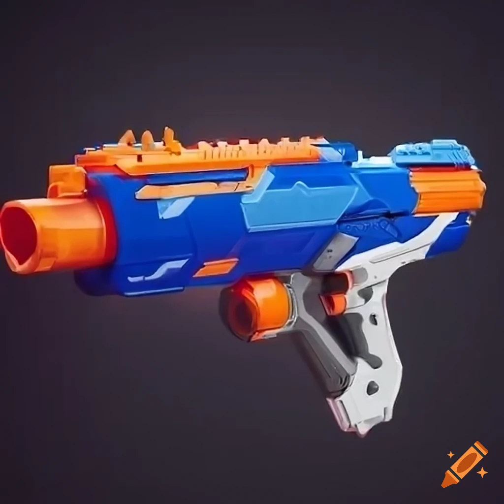 Nerf pistol on Craiyon