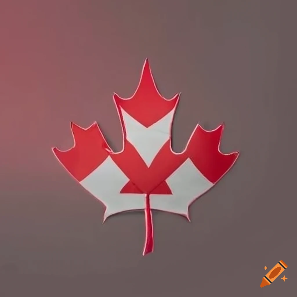 Maple Leaf flag of Canada on Craiyon
