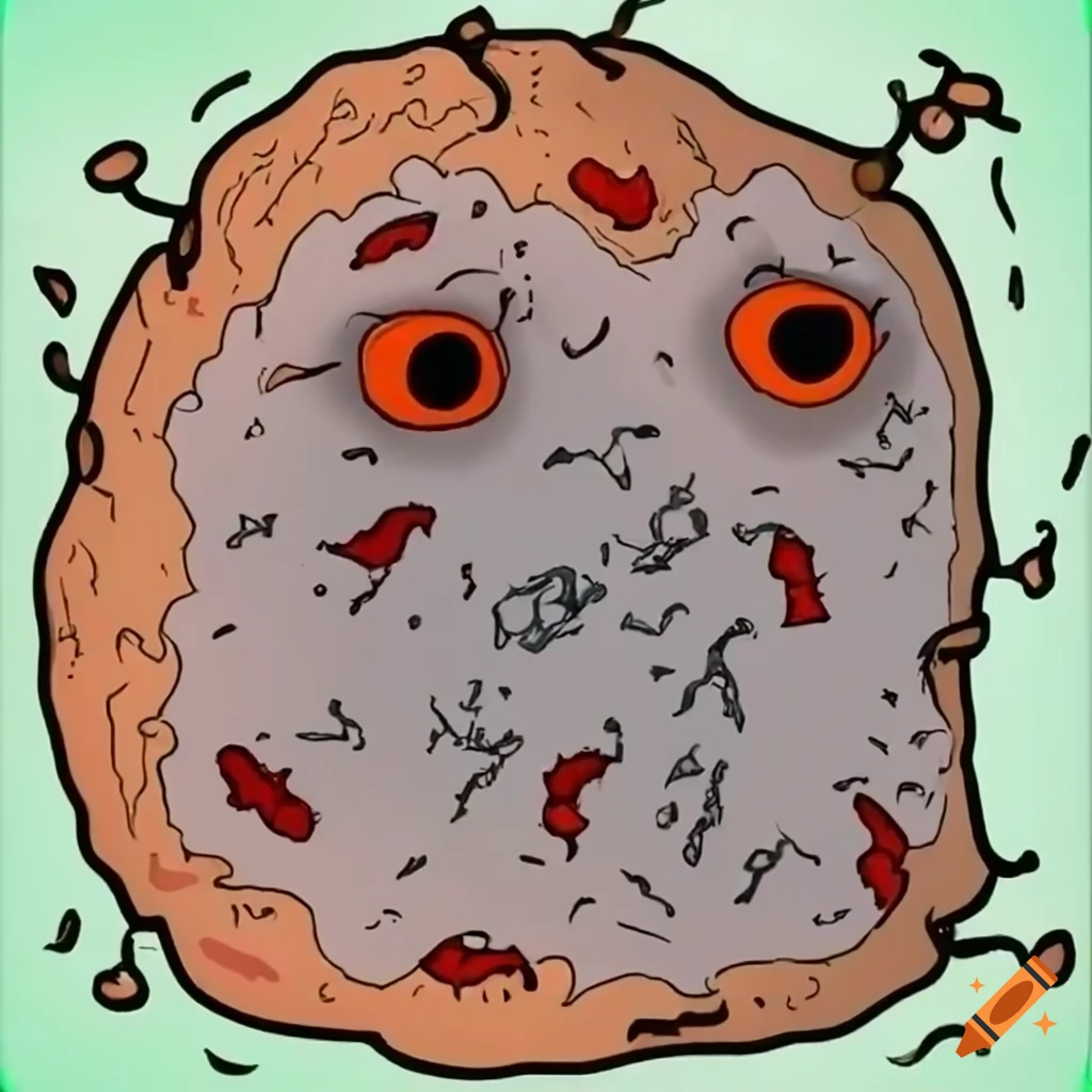 Cartoon of a dying cell getting angry