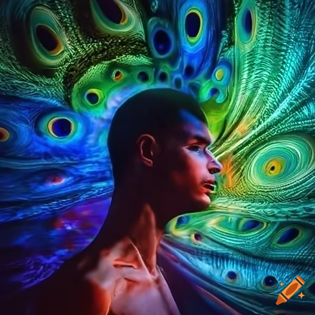 Painting of a man yearning for his soulmate on Craiyon