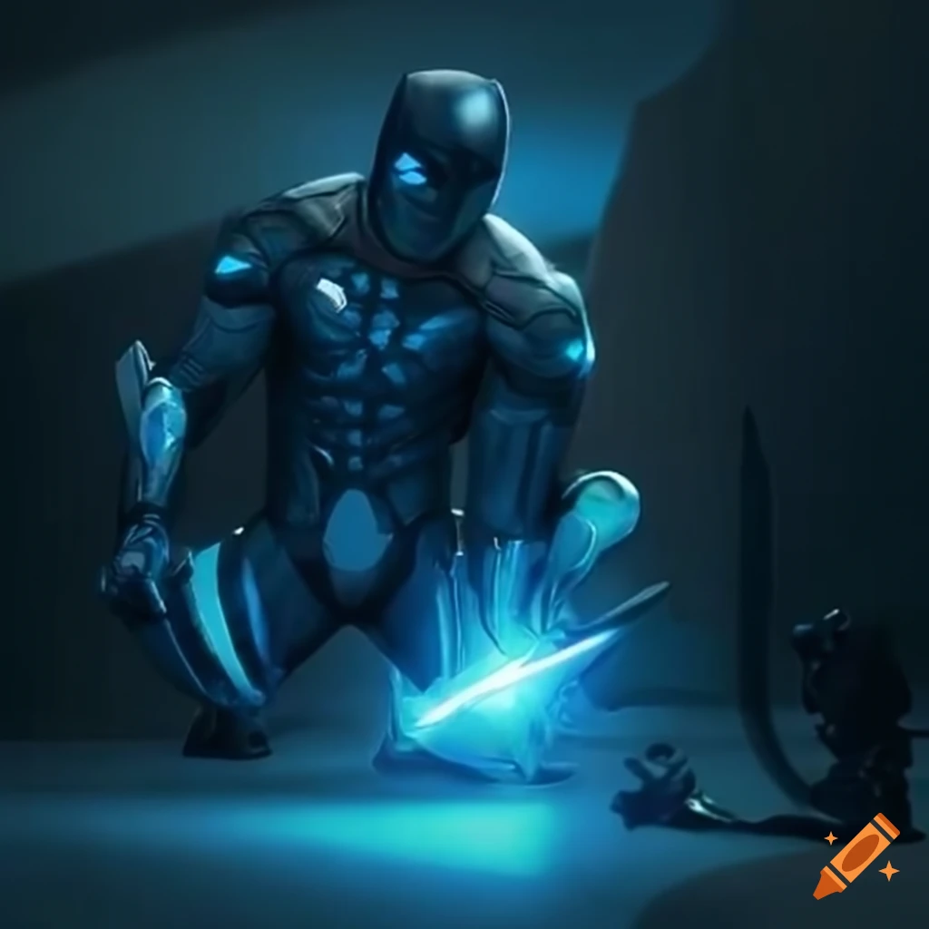 Sci-fi ghost ninja in invisible glass mist on Craiyon