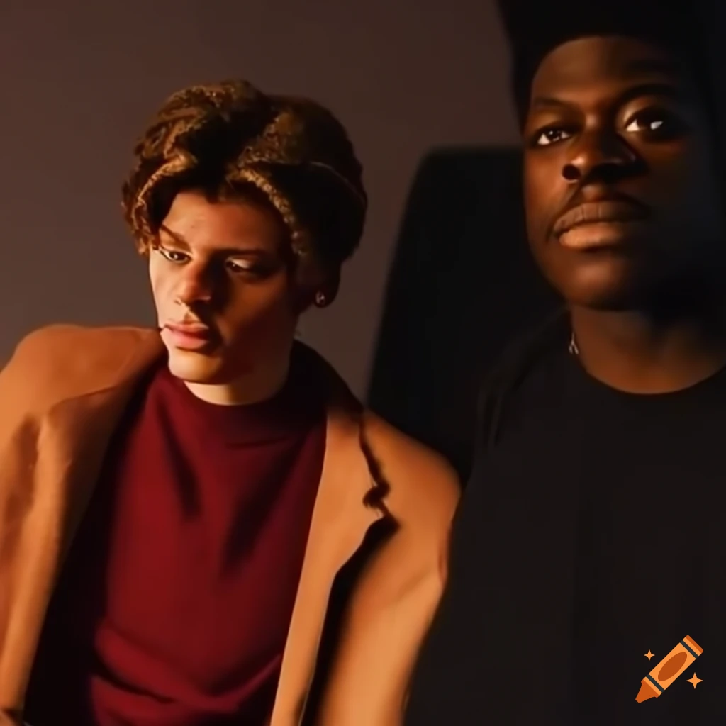 Ruel and moses sumney performing together on Craiyon