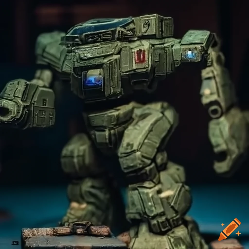 Battletech battlemaster on Craiyon