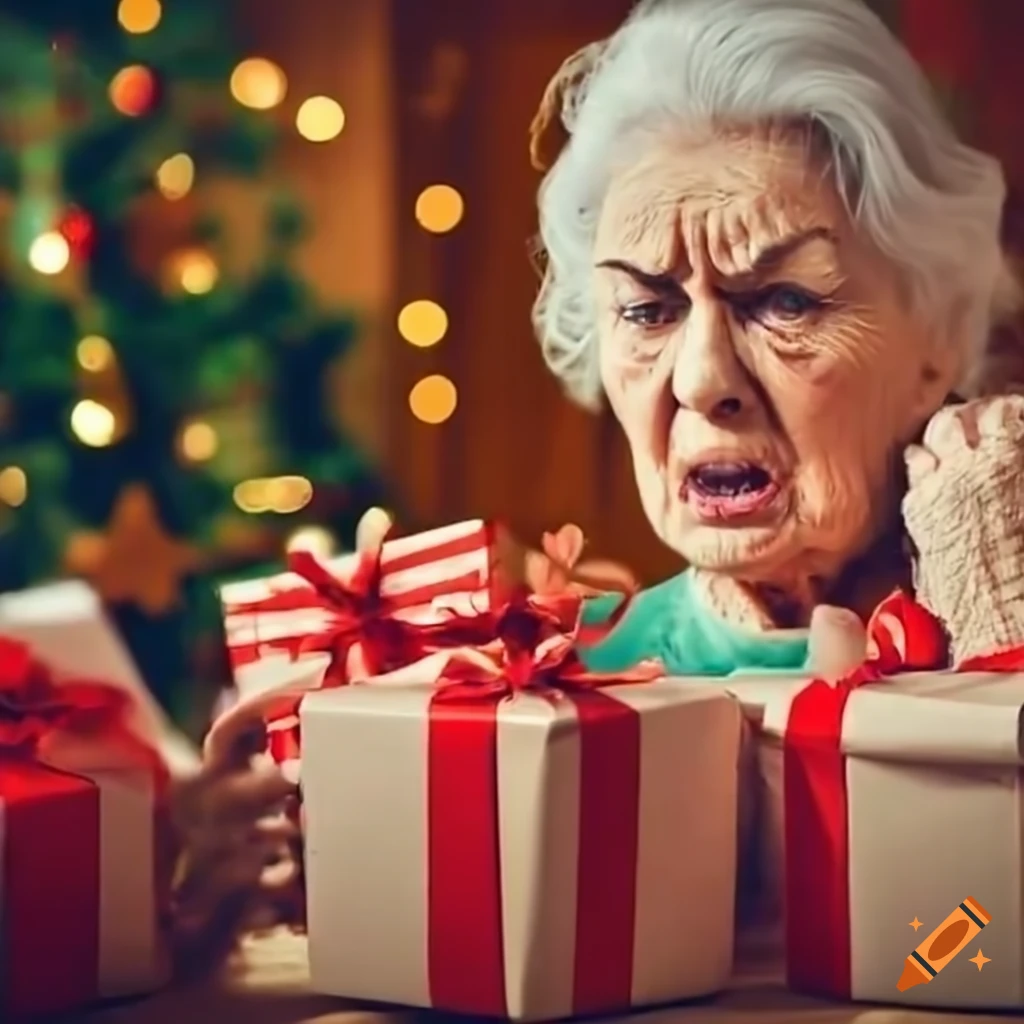 Family Celebrating Christmas With Many Gifts On Craiyon