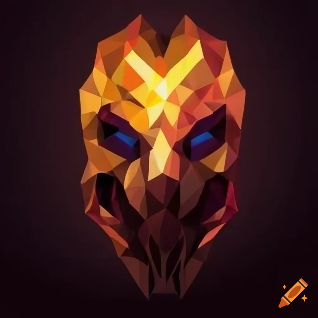 Polygon art depiction of savitar