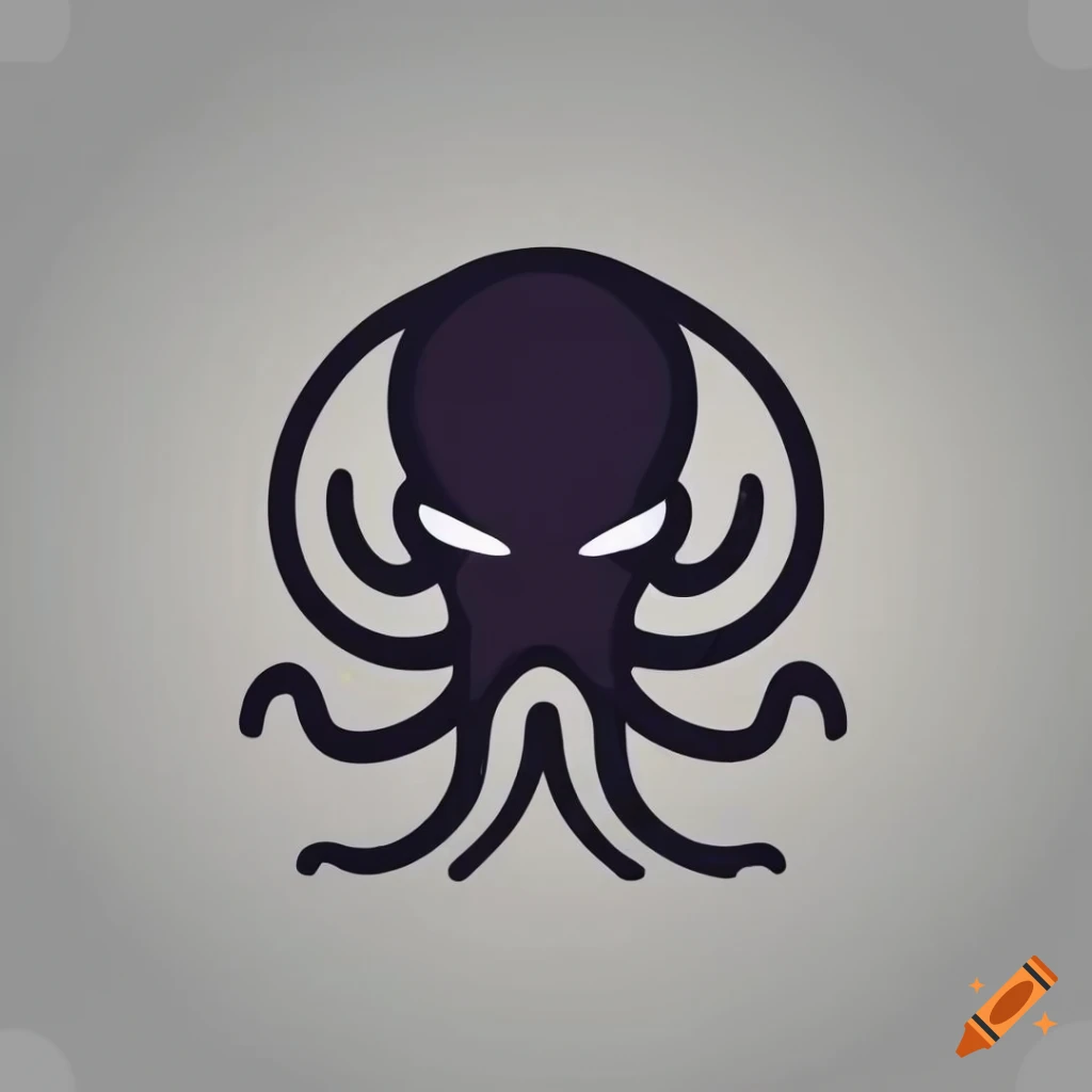 Logo of an alien octopus on Craiyon