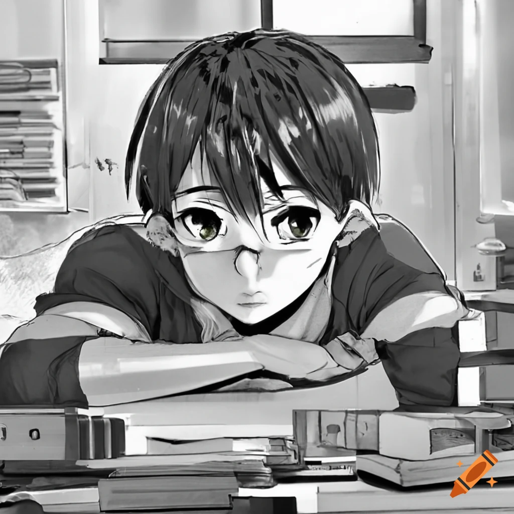 Bored students in an electronics class on Craiyon