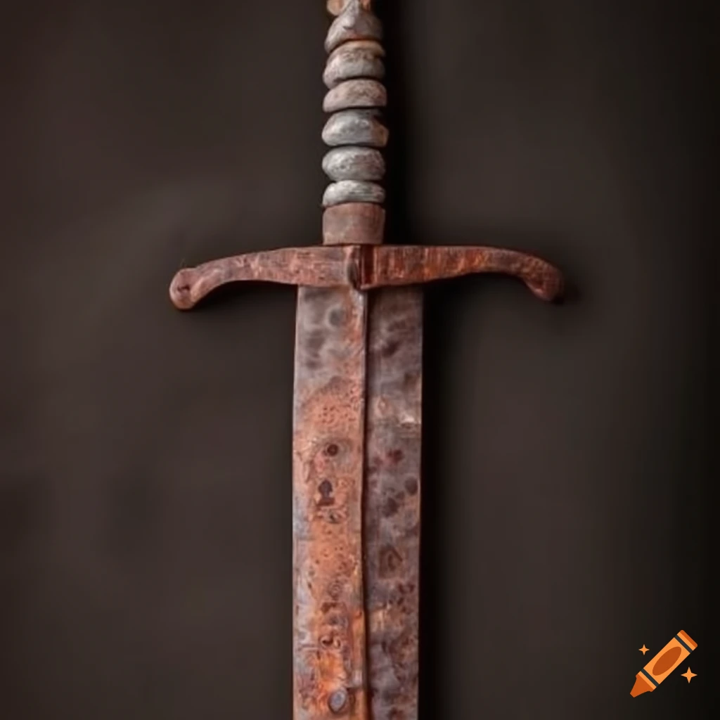 Rusted sword