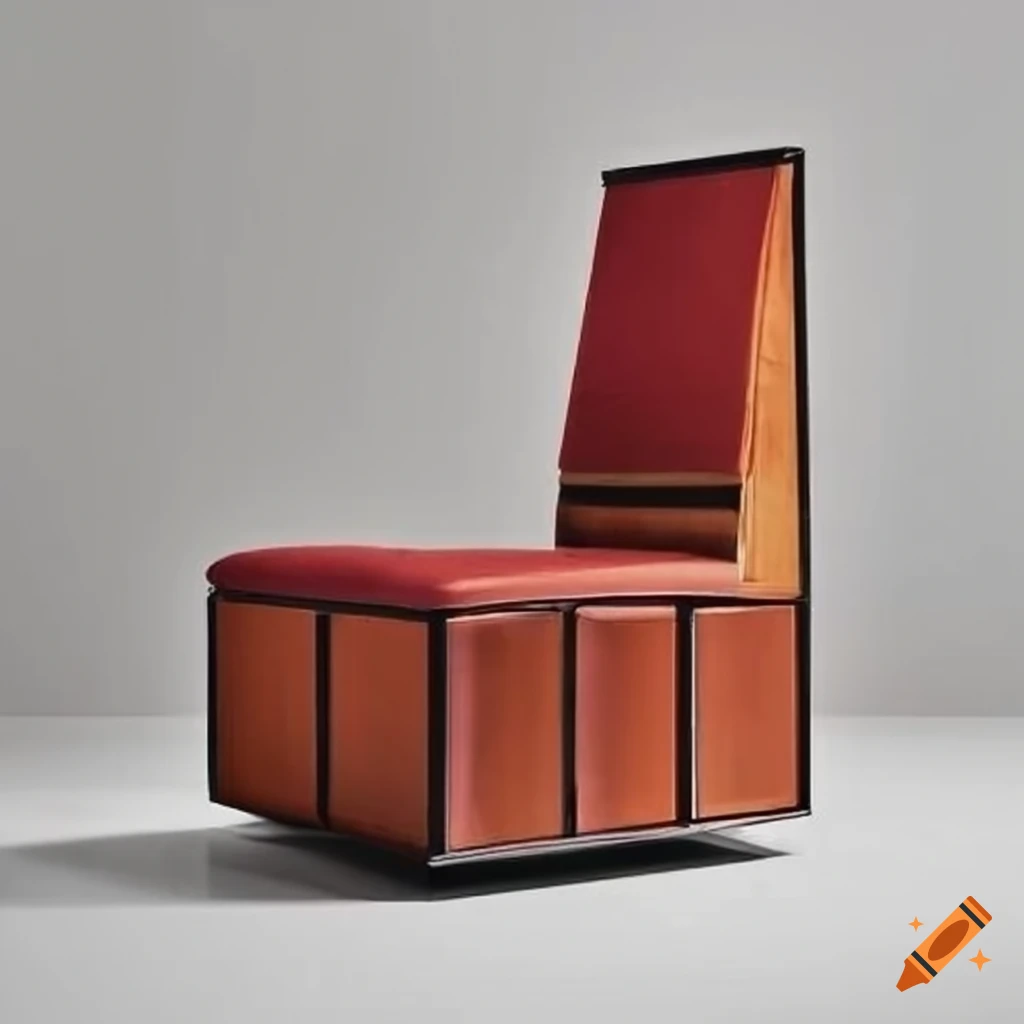 Eclectic retro fusion chair with storage