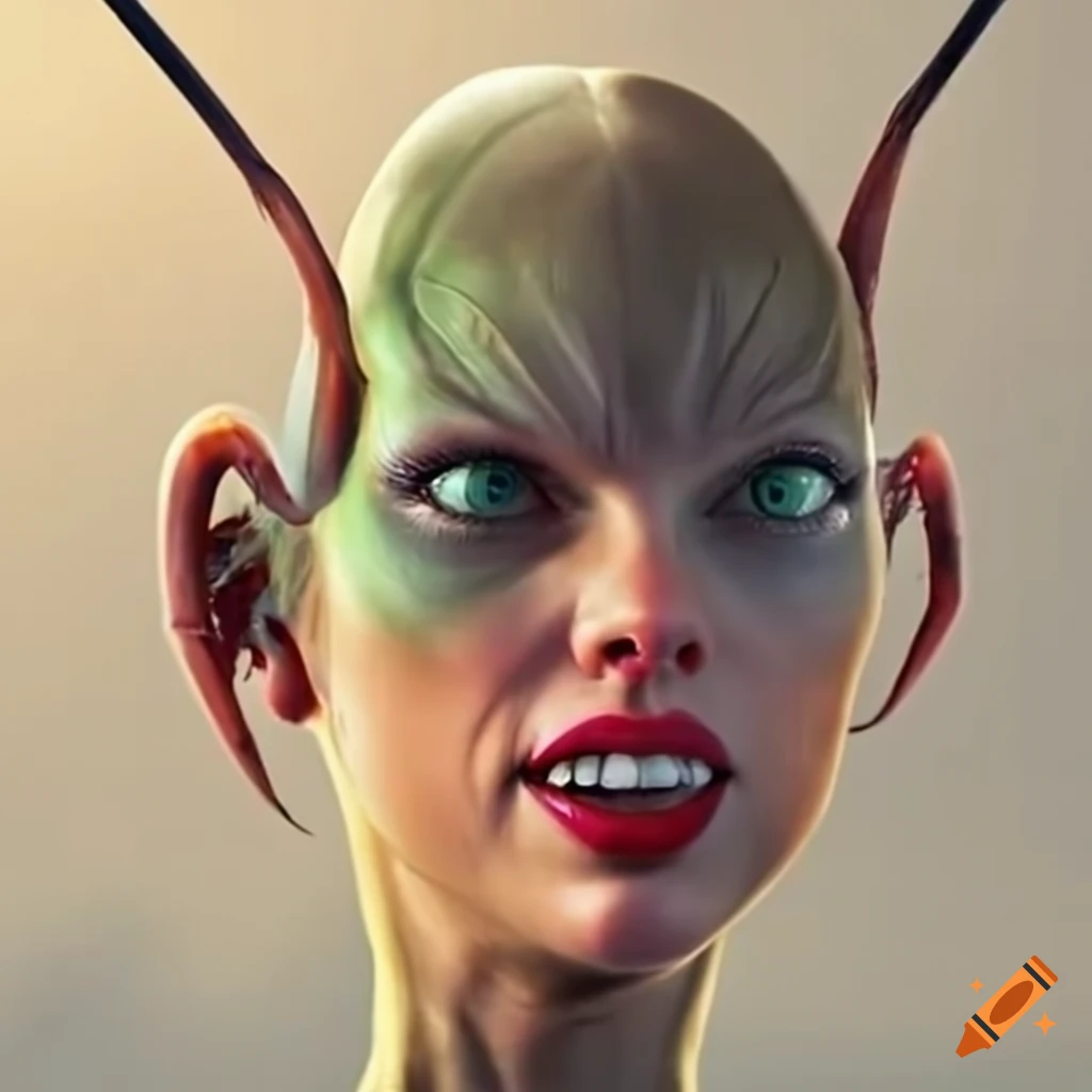 Satirical image of Taylor Swift as U.S. President on Craiyon