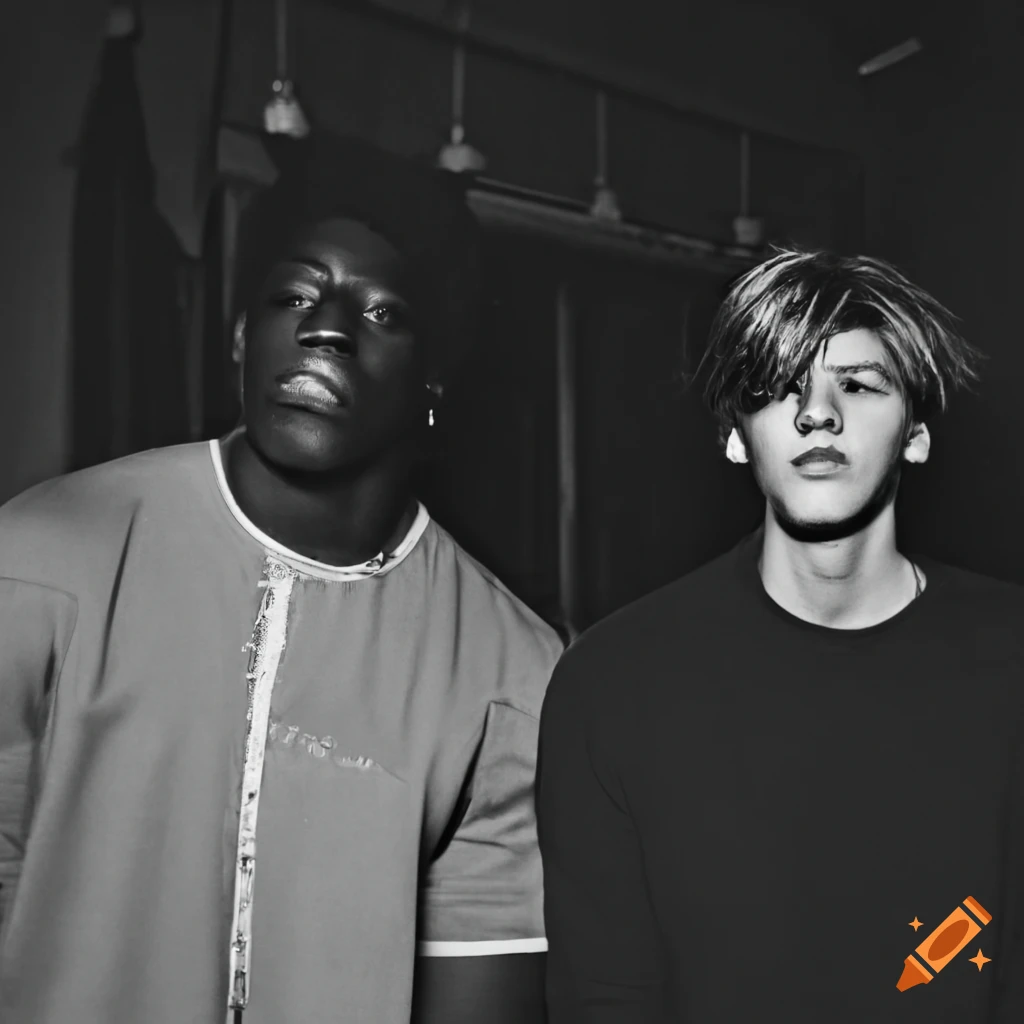 Moses sumney and ruel performing together on Craiyon