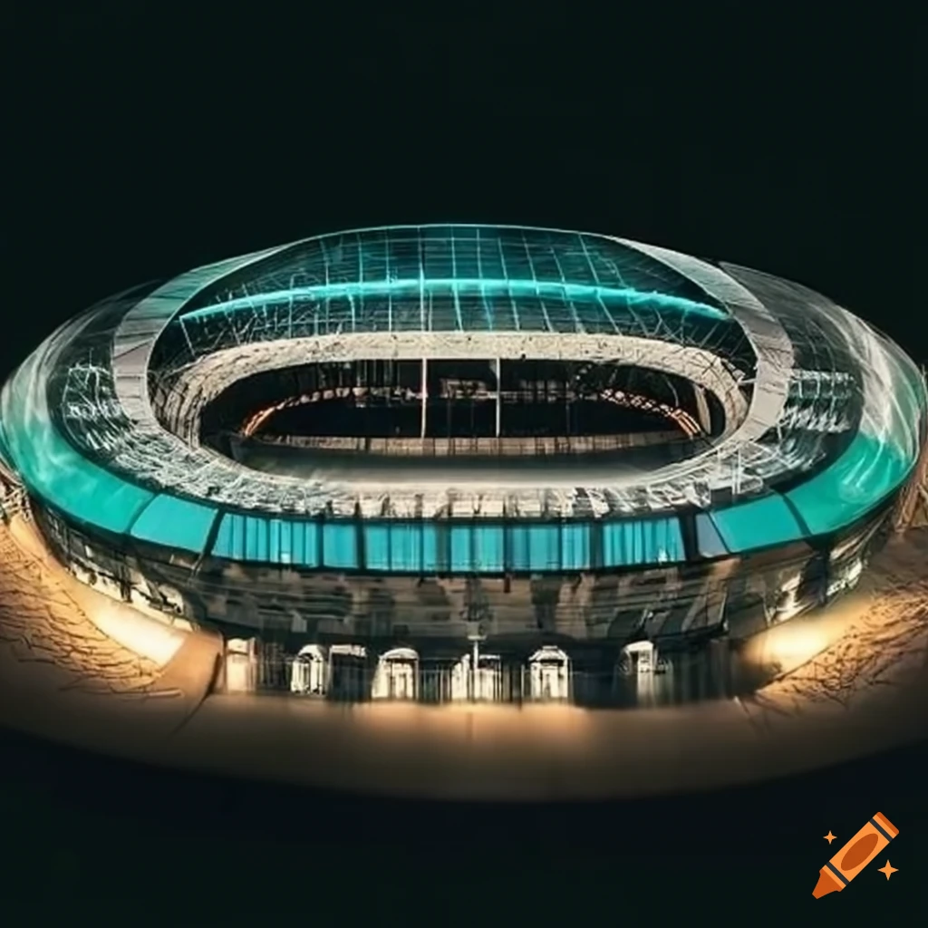 Real madrid stadium on Craiyon