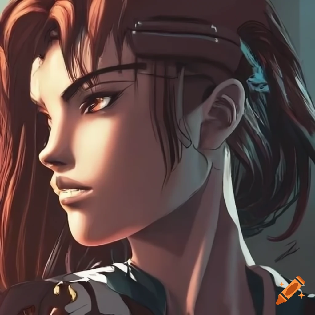 Futuristic artwork of revy from black lagoon on Craiyon