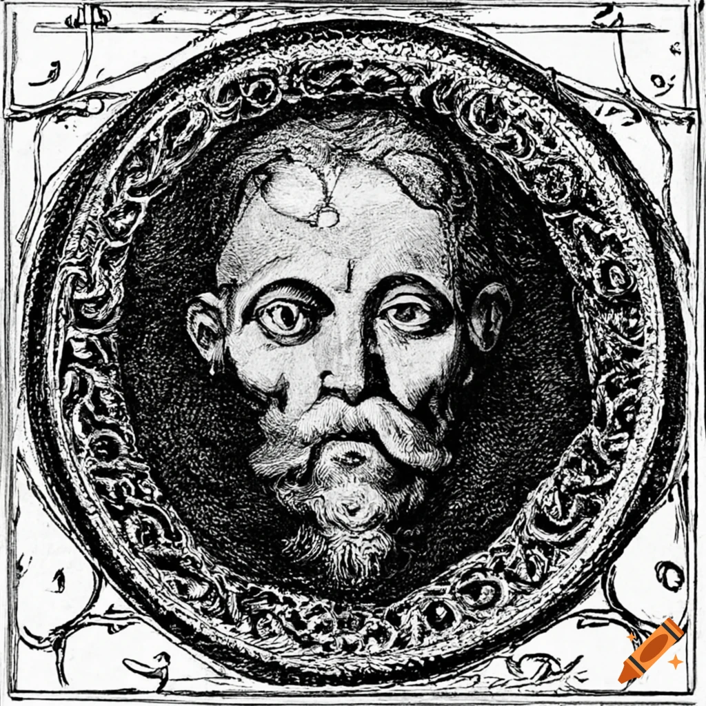 Symbol of hamlet on Craiyon