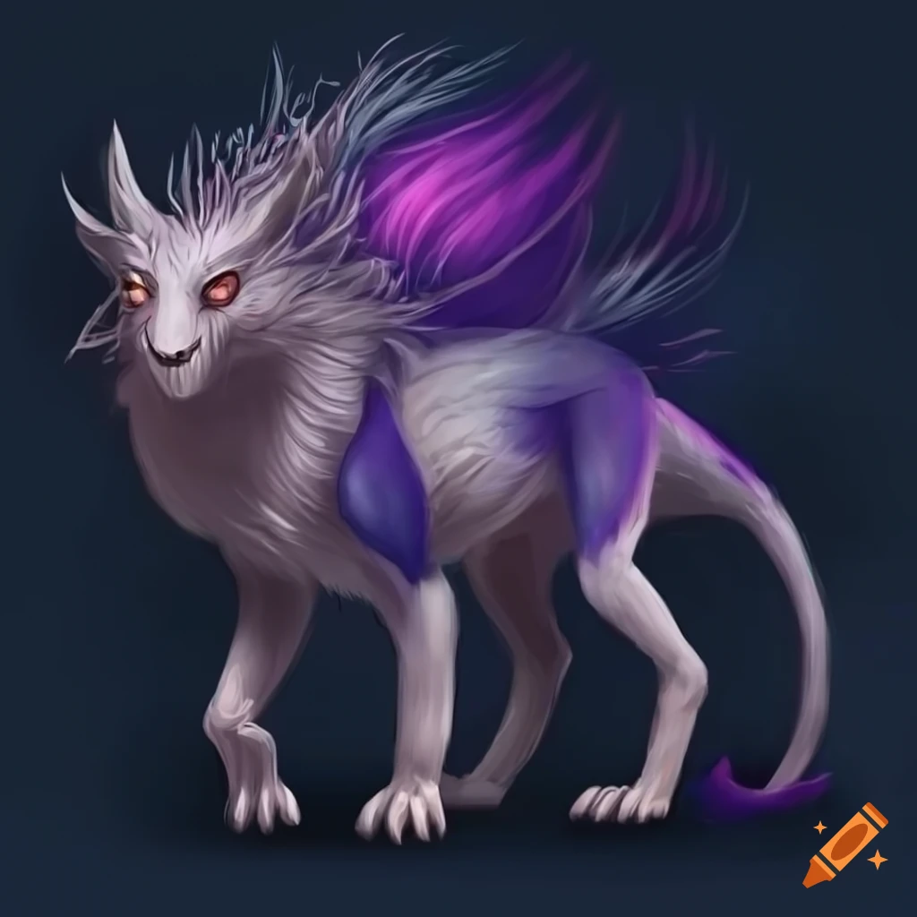 Image of an elegant and graceful mythical creature