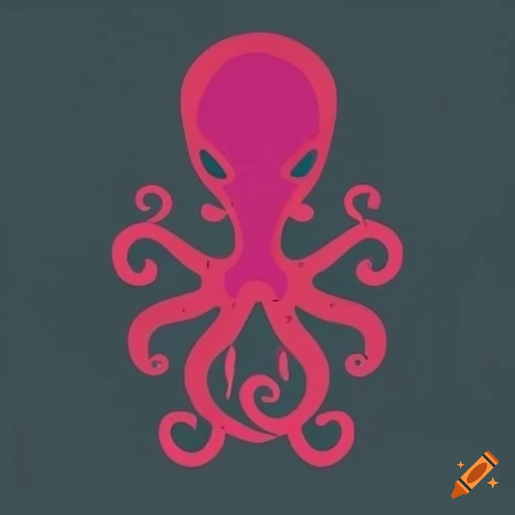 Logo of an alien octopus