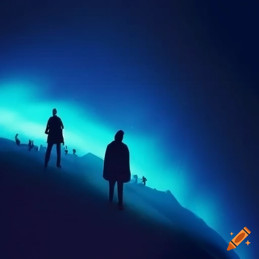 Dynamic album cover design for techno music on Craiyon