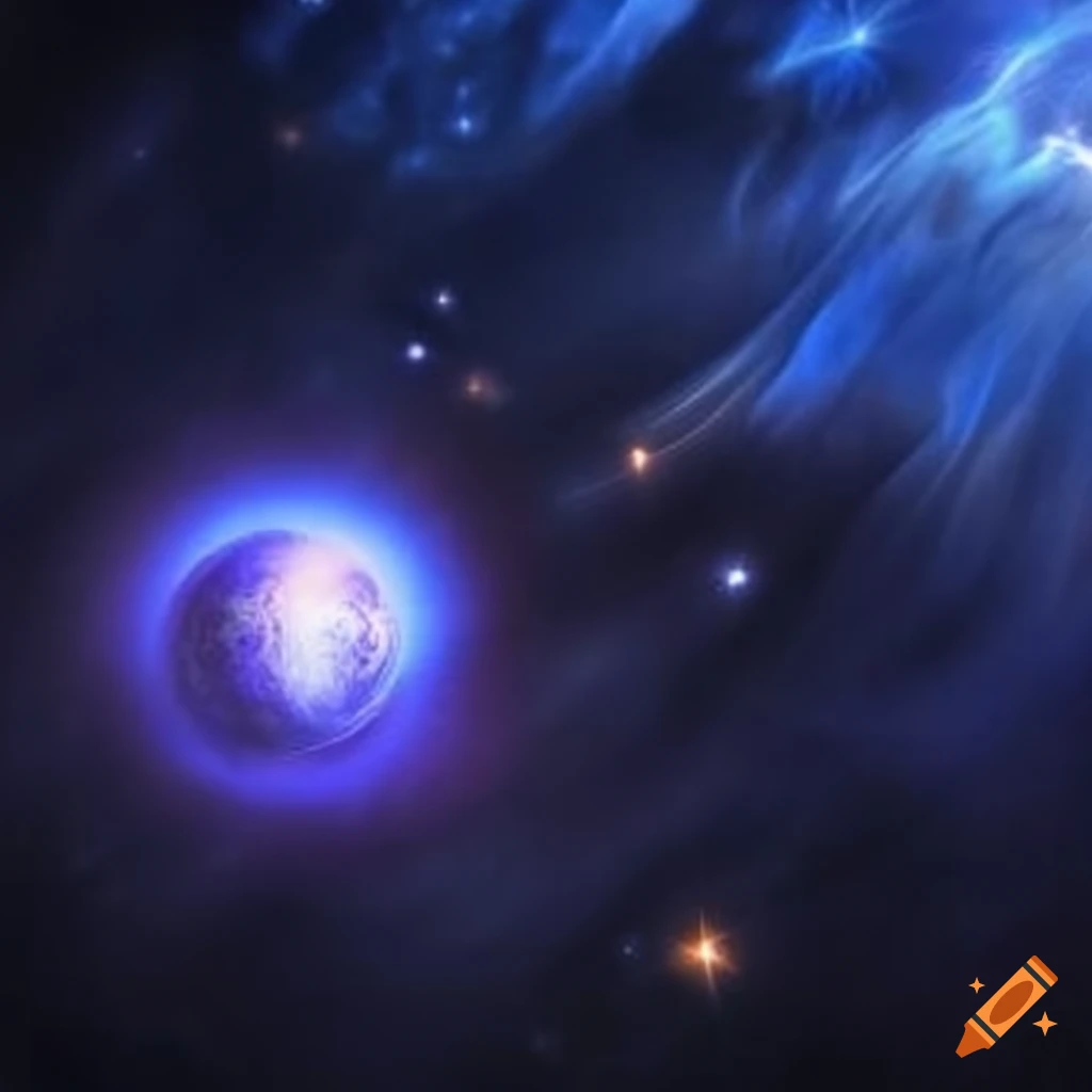 Flaming celestial orb of abernethy on Craiyon