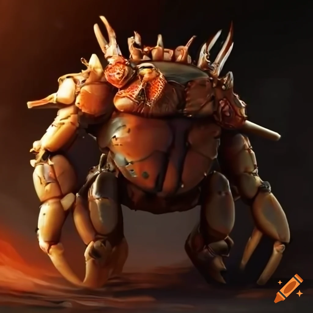 Fantasy void crab on Craiyon