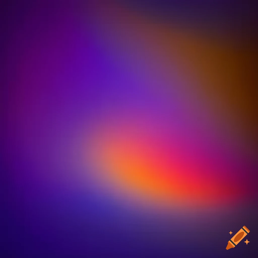 Abstract art with purple and orange gradients on Craiyon