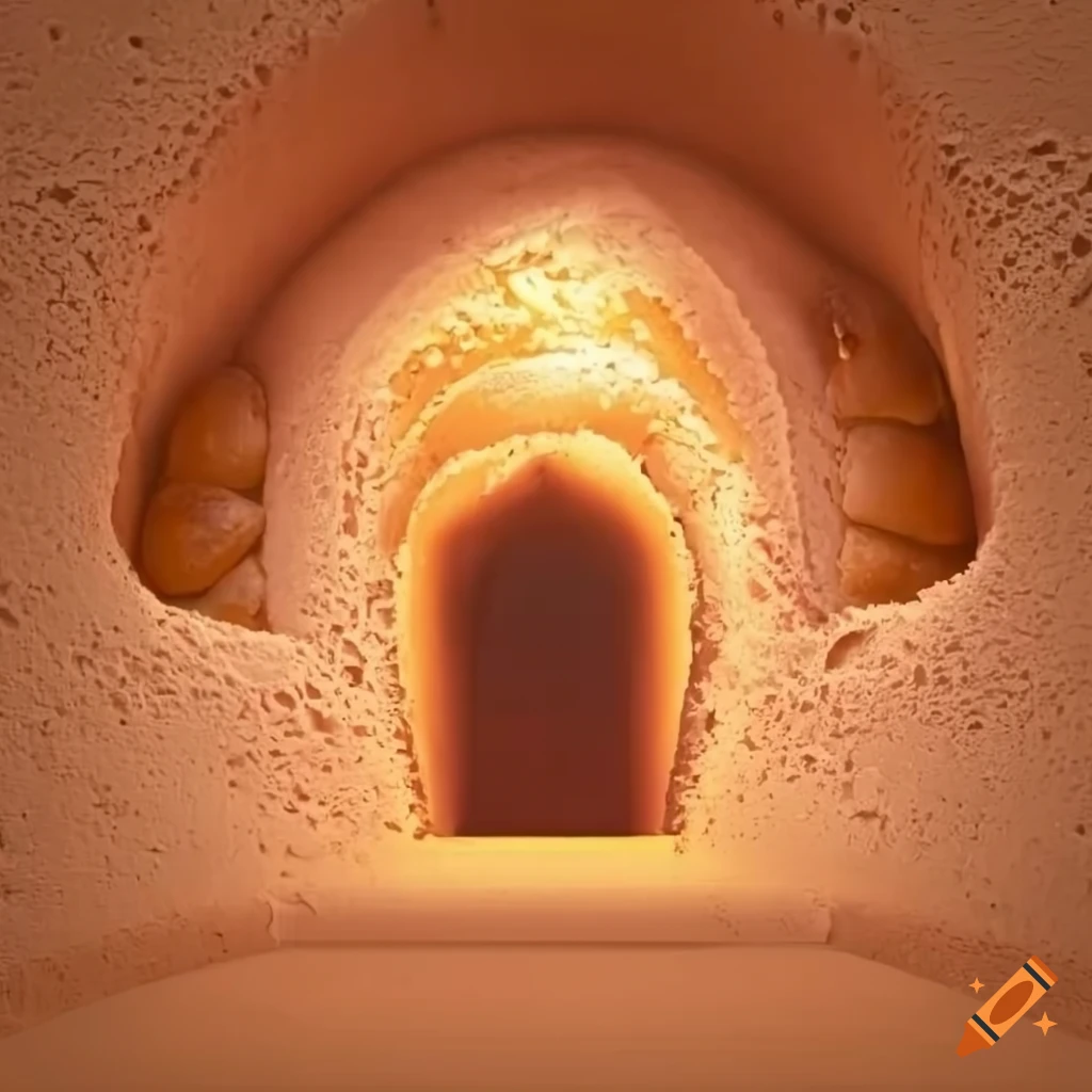 Interior view of a bun house