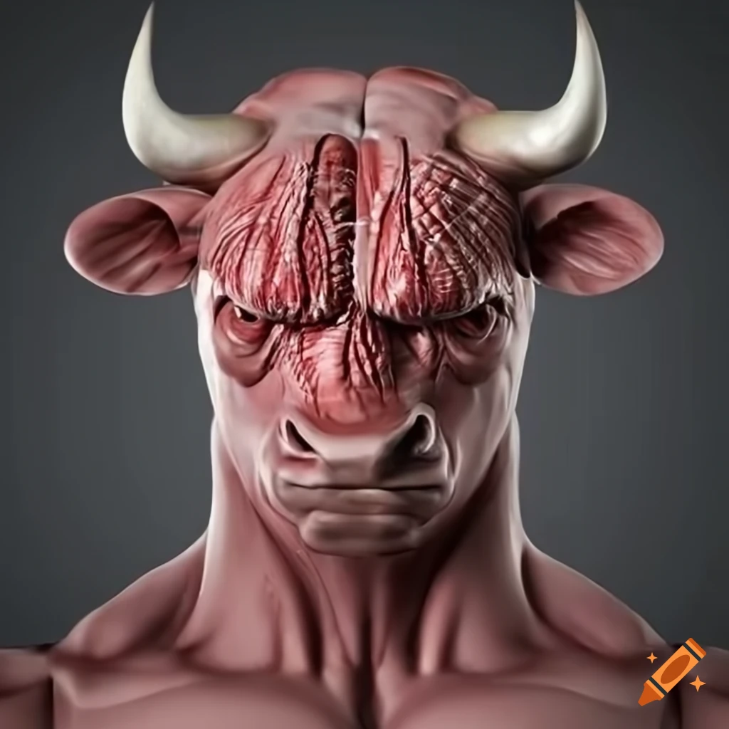 The bull mole of florgelpiep on Craiyon