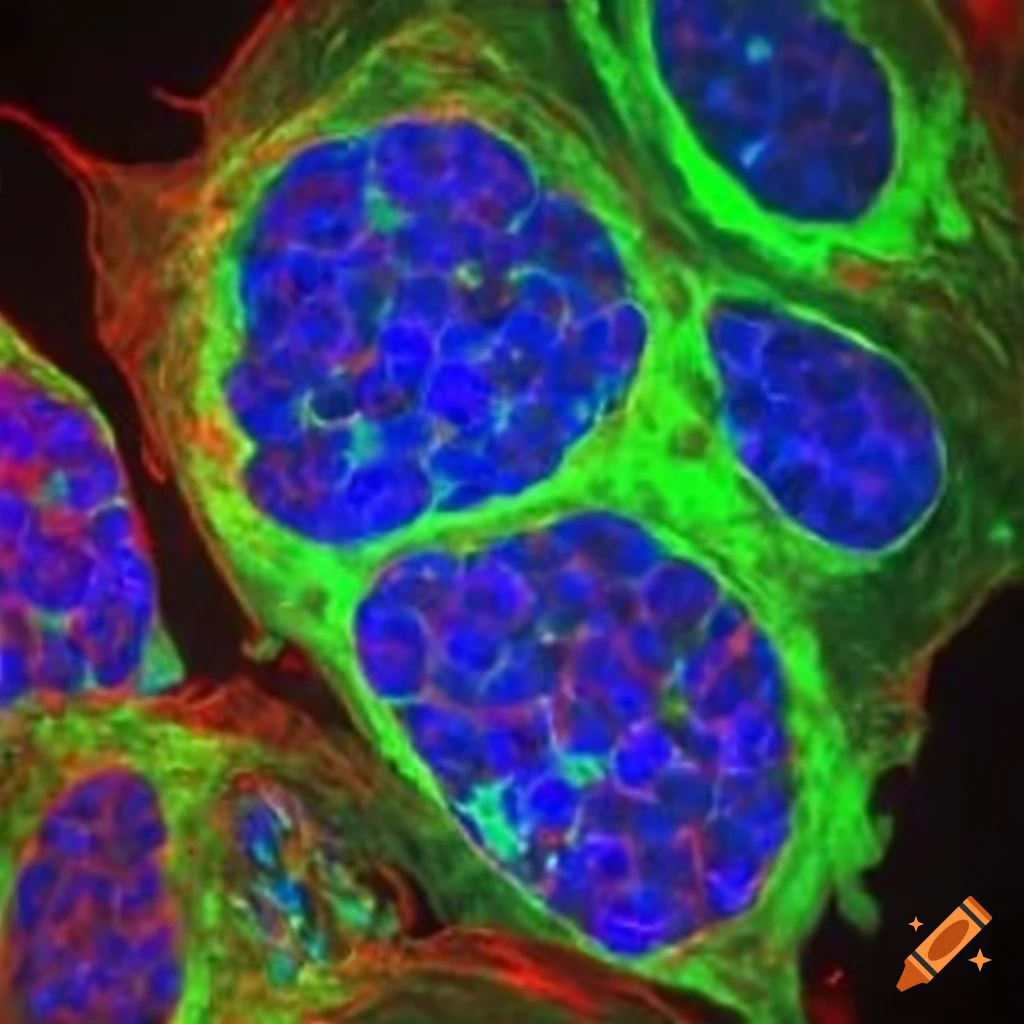 Immunohistochemistry illustration