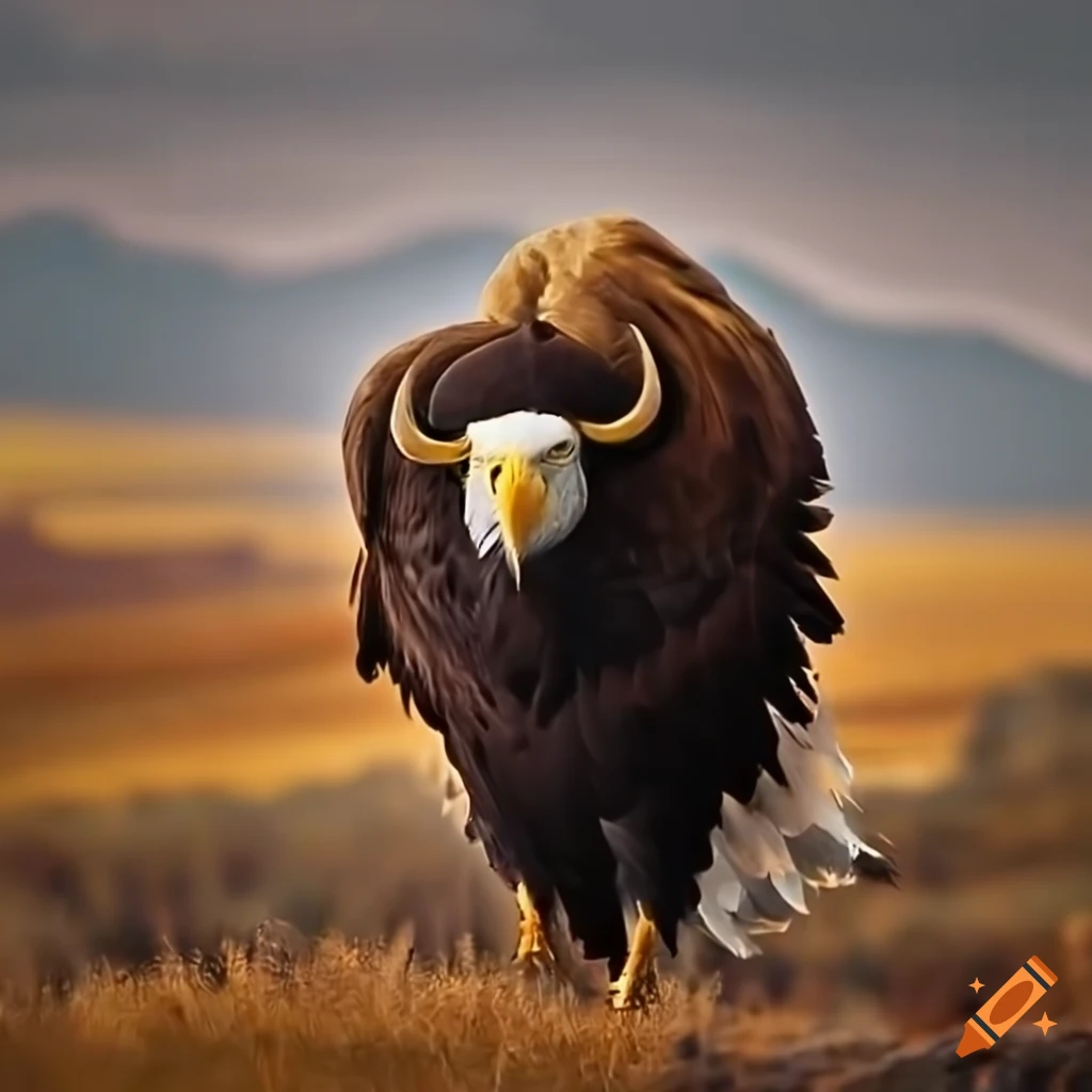 Buffalo And Eagle Wallpaper