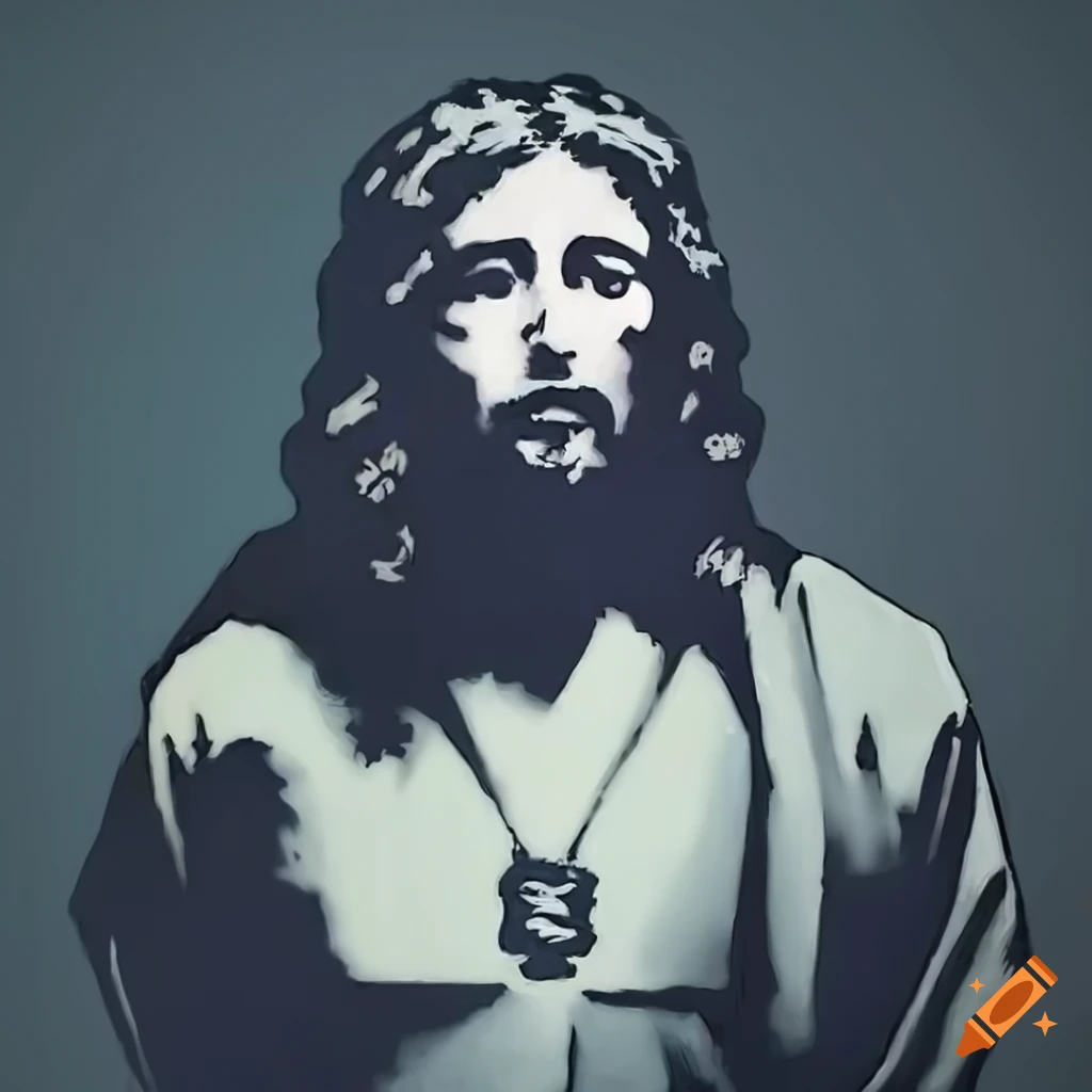 Nayib bukele as jesus in the style of the renaissance on Craiyon
